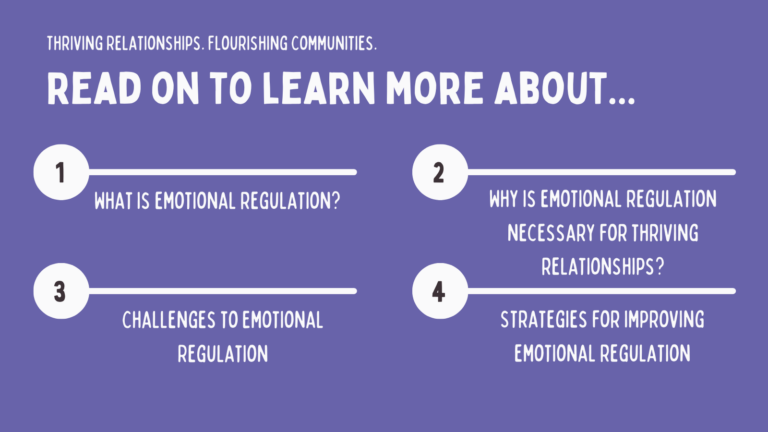 Emotional Regulation: Everything to Know for Better Relationships