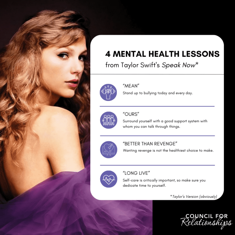 4 Mental Health Lessons from Taylor Swift's Speak Now | Council for ...